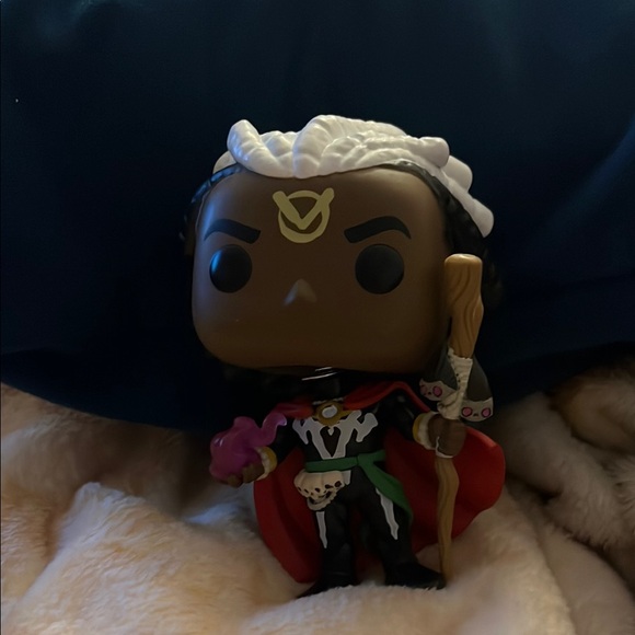 Funko | Toys | Funko Pop Figure With Red Cape And White Hair | Poshmark
